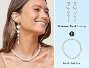 What earrings to wear with a pearl necklace? - LooksGud.com